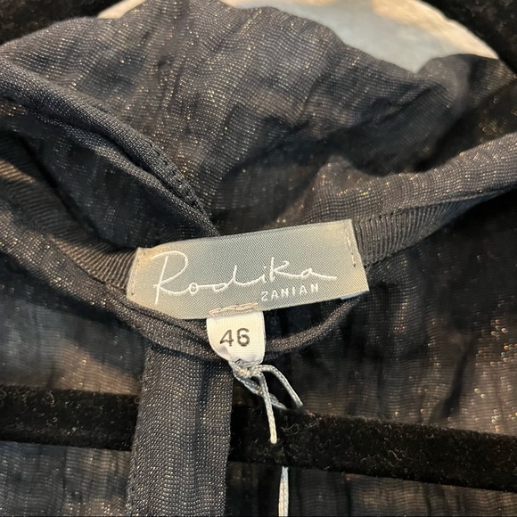 Rodika Zanian | Sweaters | Nwt Rodika Zanian Size 46 Belted Veste ...